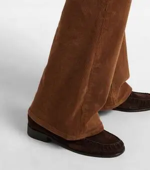 Veronica Beard Beverly Corduroy Flared Pants