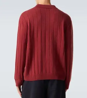 Le Kasha Sitia Cashmere Polo Sweater