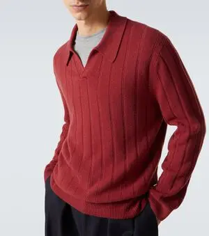 Le Kasha Sitia Cashmere Polo Sweater