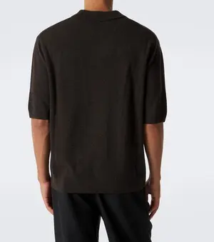 Le Kasha Bale Cashmere Polo Sweater - Brown