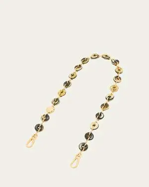 Loewe Donut Chain Shoulder Strap Black