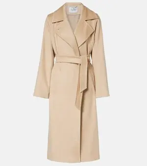 Max Mara Riccio Camel Hair Coat - Beige