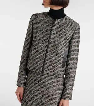 Max Mara Volume Tweed Jacket