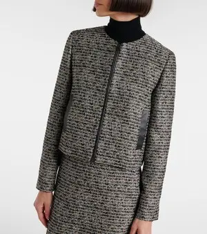 Max Mara Volume Tweed Jacket