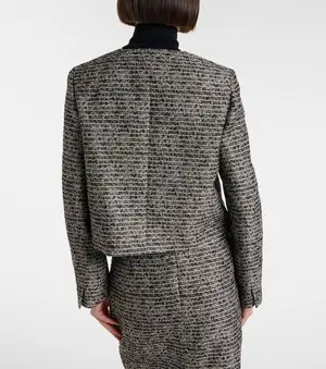 Max Mara Volume Tweed Jacket