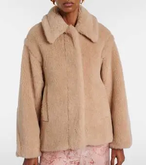 Max Mara Tritone Cropped Teddy Jacket