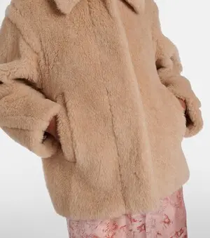 Max Mara Tritone Cropped Teddy Jacket