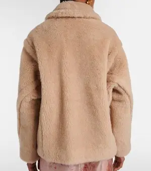 Max Mara Tritone Cropped Teddy Jacket