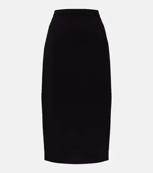 Max Mara Otre Wool Midi Skirt
