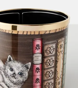 FORNASETTI Gatto Con Libri Container