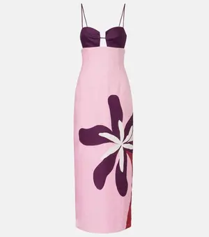 Cala De La Cruz Puff Sleeve Day Dresses