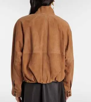 Simkhai Marley Suede Jacket - Brown