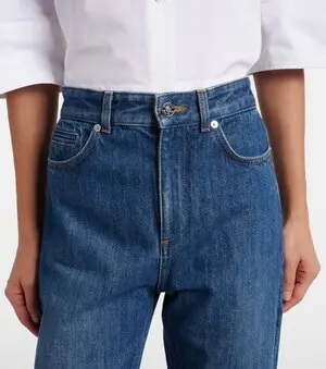 Givenchy Mid-rise Straight Jeans - Blue