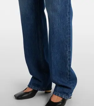 Givenchy Mid-rise Straight Jeans - Blue