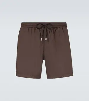 Fedeli Madeira Swim Trunks - Brown