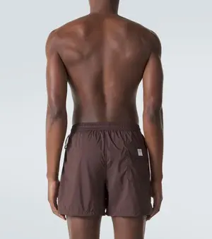 Fedeli Madeira Swim Trunks - Brown