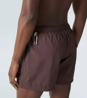 Fedeli Madeira Swim Trunks - Brown