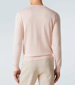 Fedeli Fine Knit Cashmere And Silk Sweater