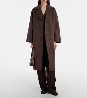 Velvet By Graham & Spencer Larkin Wide-leg Trousers - Brown