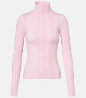 Cordova Sol Turtleneck Ski Top - Pink