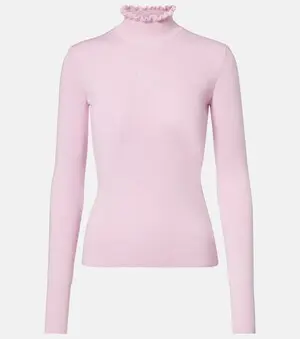 Cordova Kitz Ribbed-knit Wool-blend Ski Top - Pink