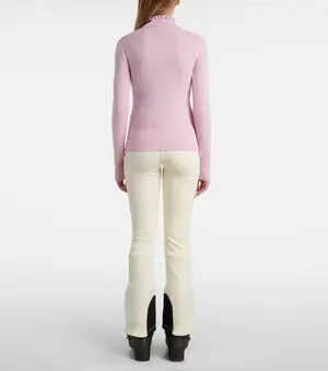 Cordova Kitz Ribbed-knit Wool-blend Ski Top - Pink