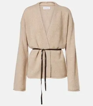 Belted Wool-blend Cardigans