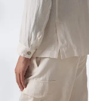 Fedeli Oxford Linen Jacket