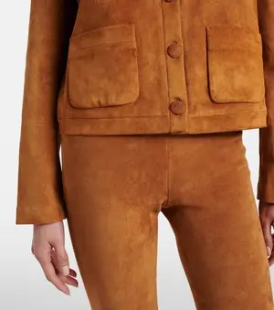 Stouls Gabrielle Suede Jacket - Brown