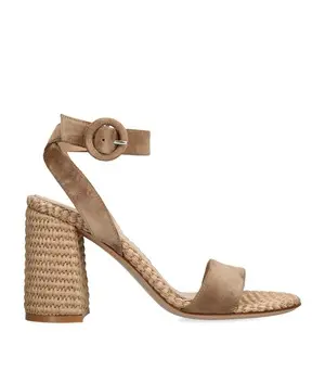Gianvito Rossi Textured Sandals For Women