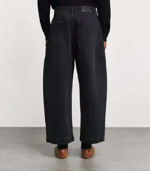 Studio Nicholson Denim Puch Wide-leg Trousers