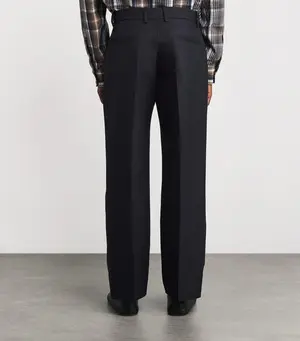 Studio Nicholson X Aaron Levine Wool Selby Trousers - Navy