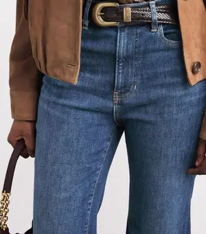 Veronica Beard Crosbie Wide-leg Jeans - Blue