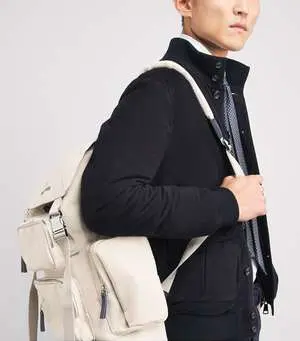 Paul & Shark Cotton-blend Canvas Backpack