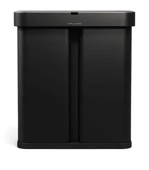 SIMPLEHUMAN Recycler Sensor Bin - Black