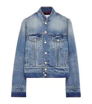 Alexander Mcqueen Denim Jackets For Men