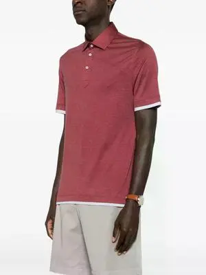 Brunello Cucinelli Short-sleeve Polo Shirt