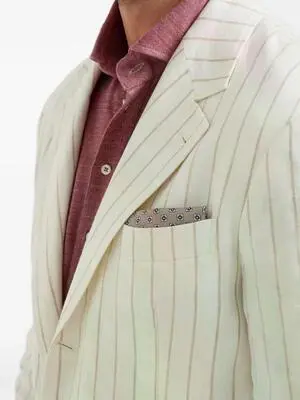 Brunello Cucinelli Patterned Pocket Square