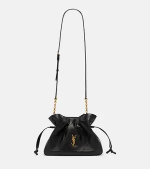 Saint Laurent Jamie Small Leather Shoulder Bag - Black
