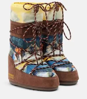 Moon Boot X Guest In Residence Icon High Snow Boots - Brown