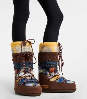 Moon Boot X Guest In Residence Icon High Snow Boots - Brown