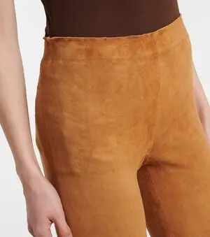 Stouls Jp Long Suede Flared Pants