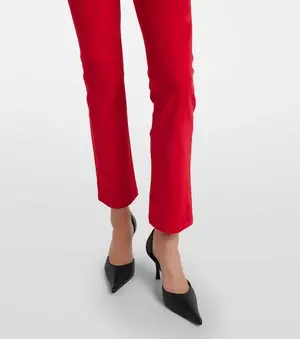 Stouls Jp Twenty Slim Suede Pants - Red