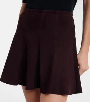 Stouls Mila Suede Mini Skirt