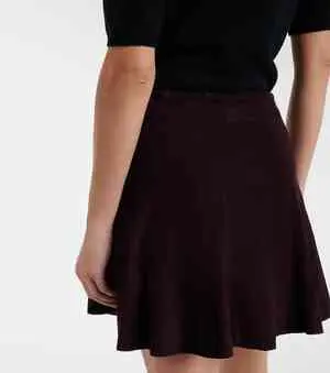 Stouls Mila Suede Mini Skirt