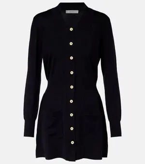 FRAME Wool Polo Dress