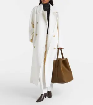 TOTEME Large Leather Tote Bag