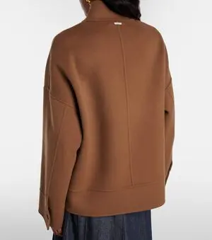 Max Mara Renna Virgin Wool Jacket - Brown