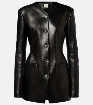 Khaite Naran Leather Jacket