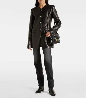 Khaite Naran Leather Jacket